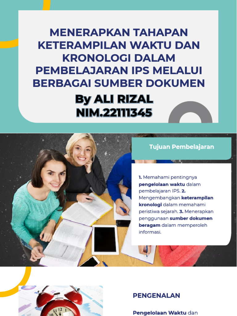 Keterampilan IPS: Pengelolaan Waktu | PDF | Karier & Perkembangan