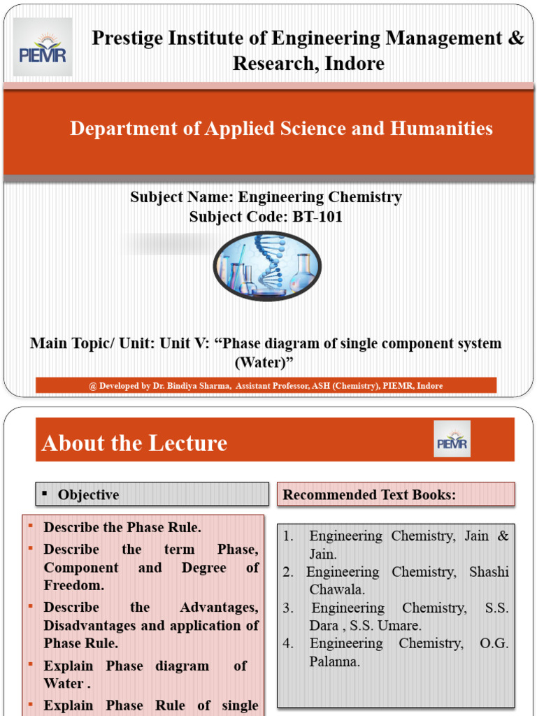 Unit 5 L1 PPT 2020 | PDF | Phase Rule | Phase (Matter)
