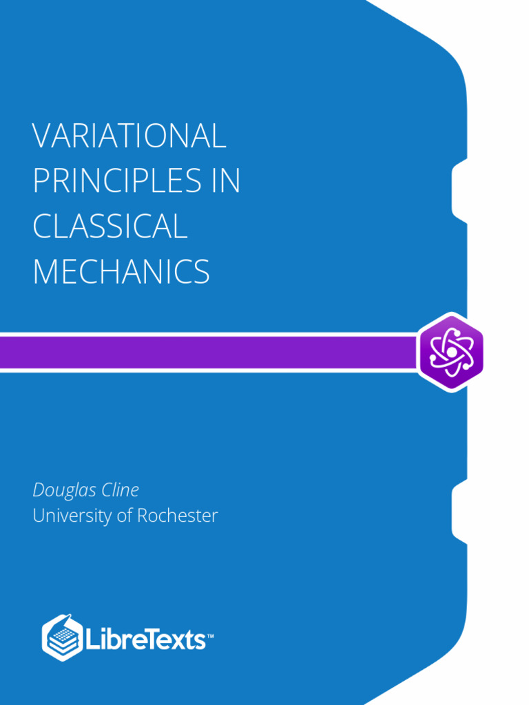 Variational Principles in Classical Mechanics | PDF | Lagrangian ... Variational Principles in Classical Mechanics | PDF | Lagrangian ...