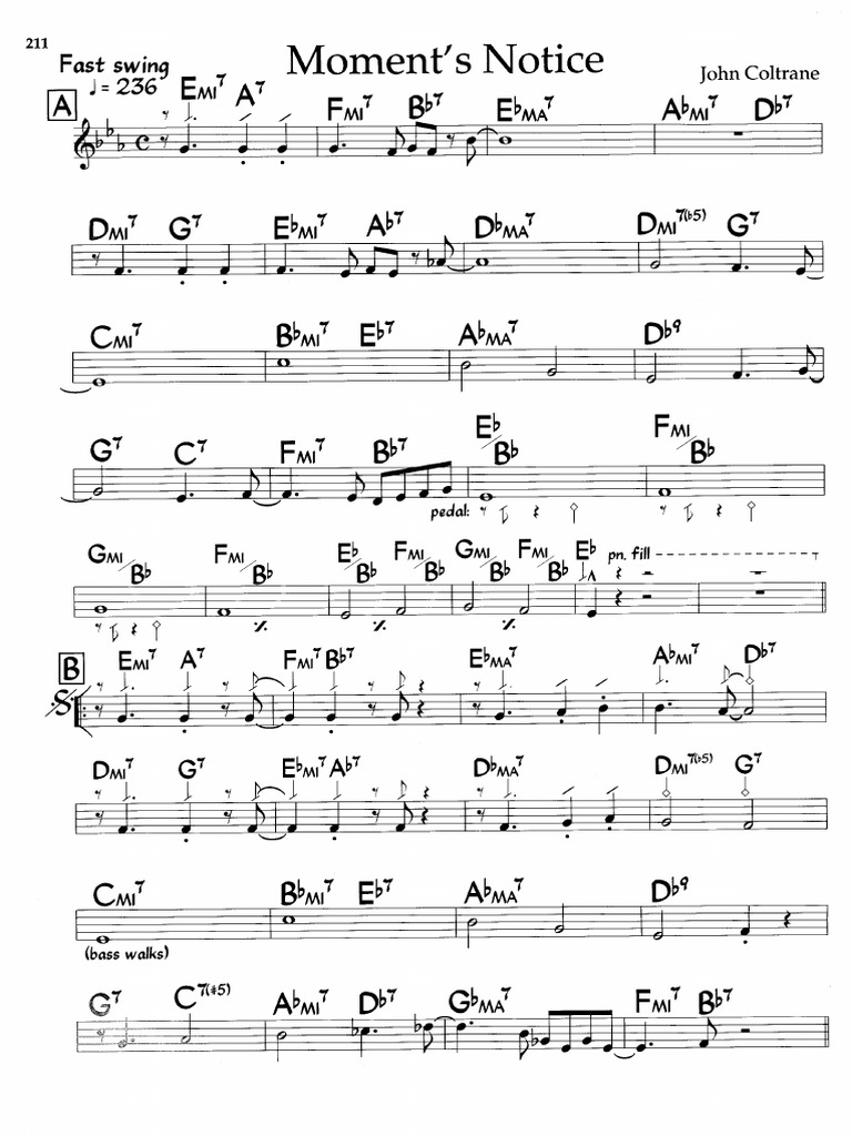 Moment's Notice | PDF