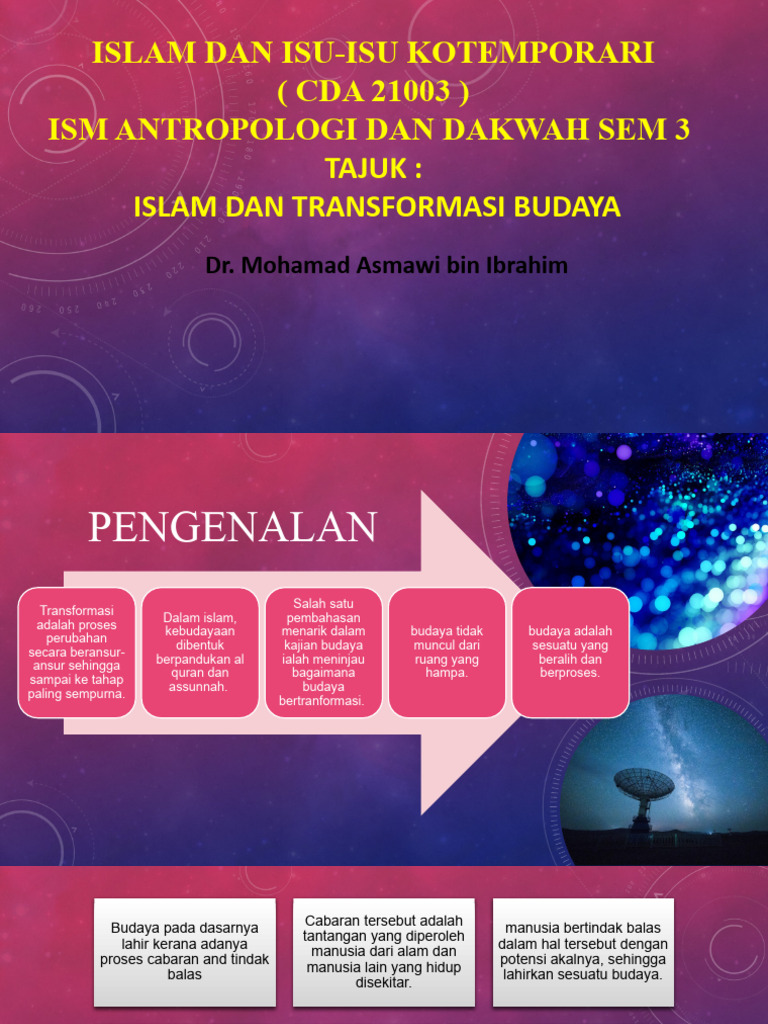 Bab 4 Islam Dan Transformasi Budaya | PDF