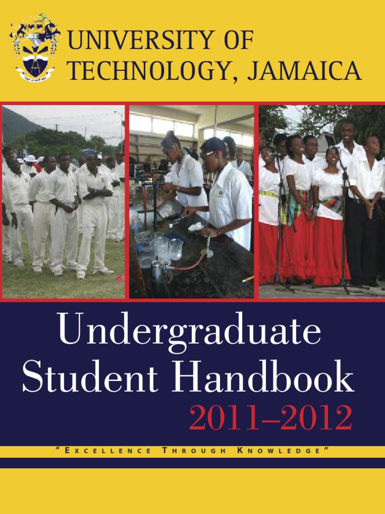 University of Technology, Jamaica: Undergraduate Student Handbook | PDF ...