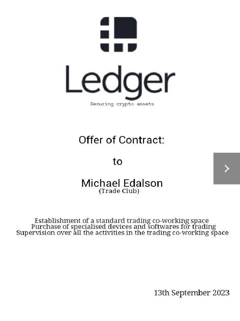 Contract Award Document Cover | PDF