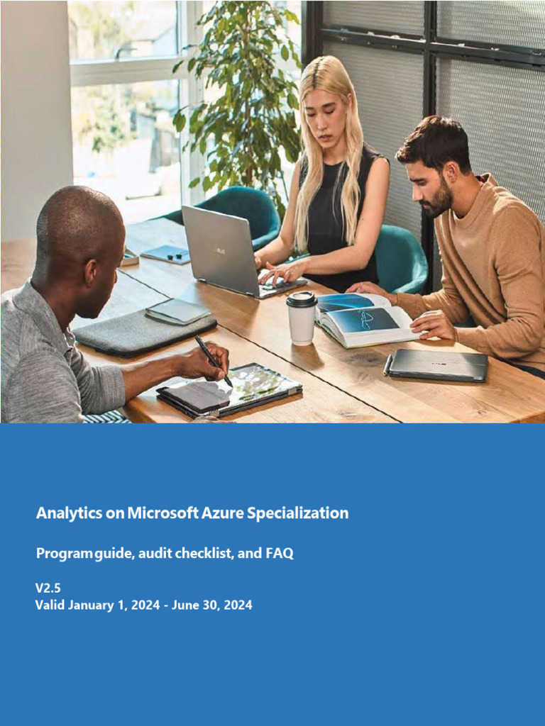 V2-5 Analytics On Azure Spec Audit Checklist | PDF | Microsoft Azure | Audit