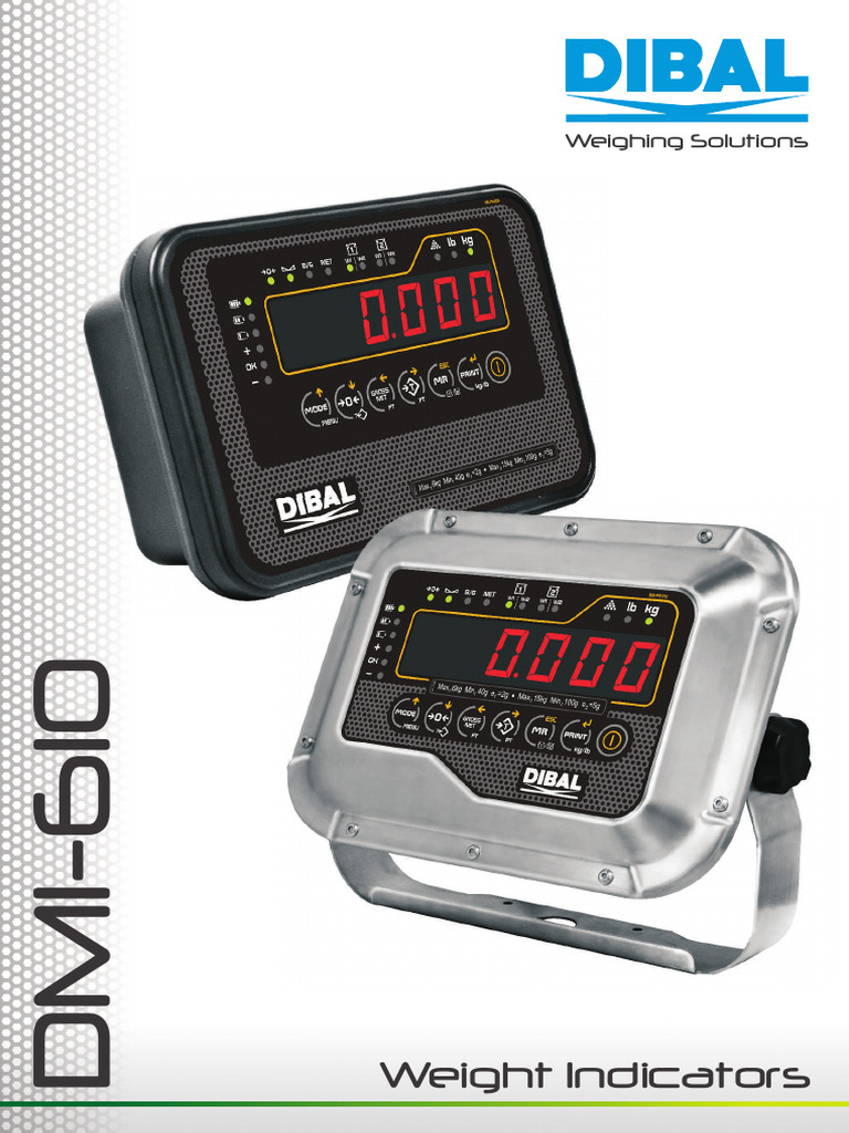 Dibal | PDF | Manufactured Goods | Data Transmission