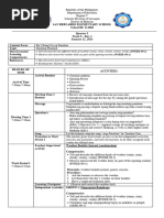 Kindergarten Detailed Lesson Plan Quarter 4-Week 9 | PDF | Teachers ...