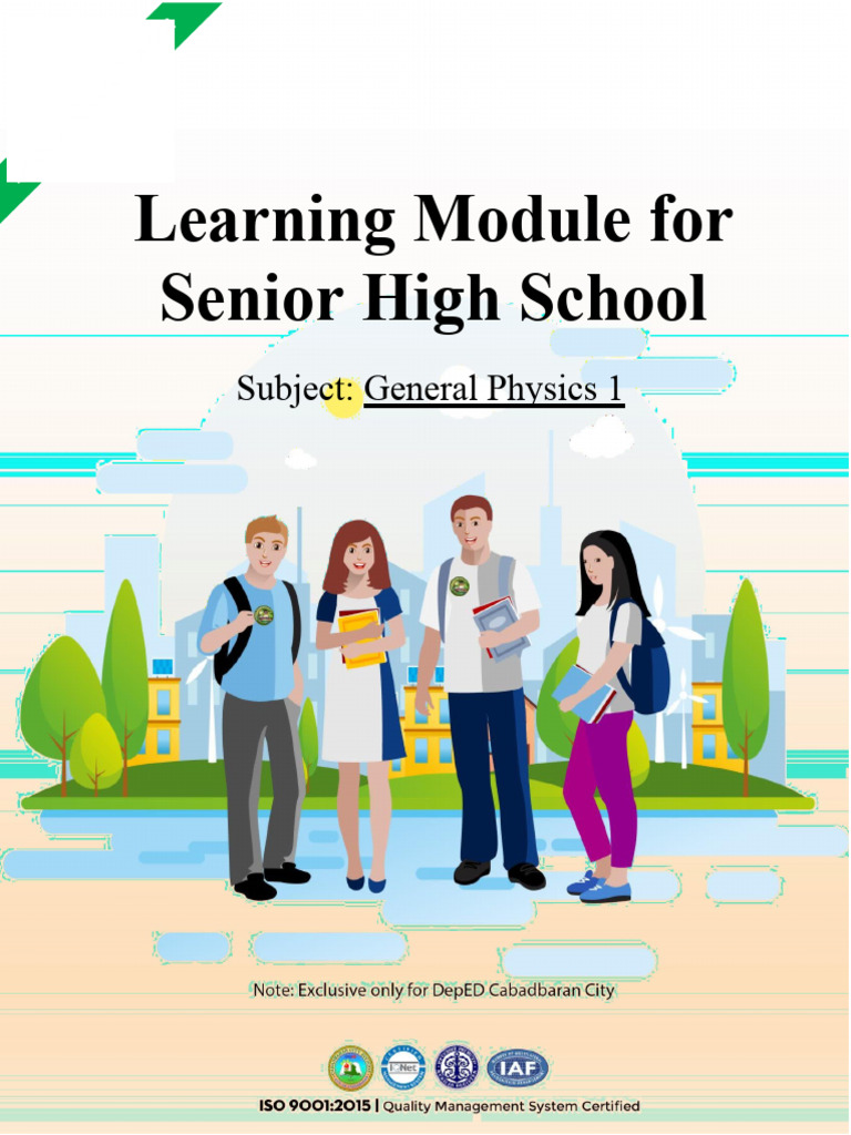 General Physics I Module 2 Vectors Pdf Euclidean Vector Trigonometric Functions