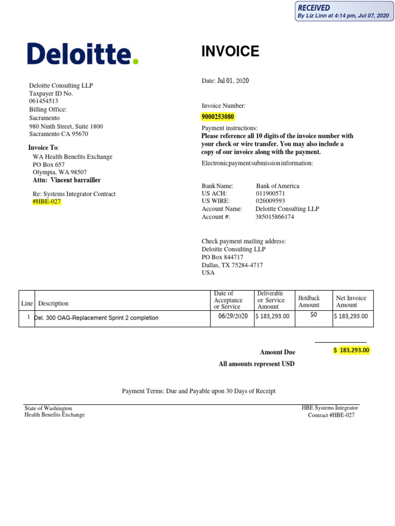 OAG Replacement Sprint Approval | PDF | Invoice | Payments