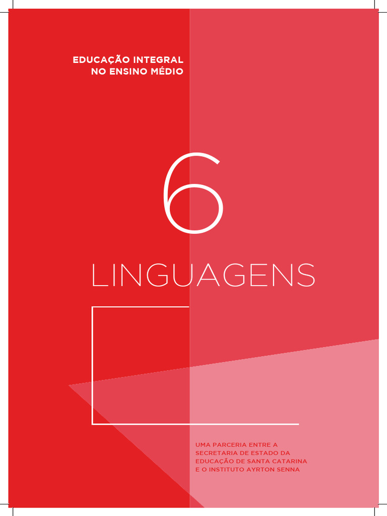 Caderno 6 - Linguagens | PDF | Aprendizado | Pedagogia
