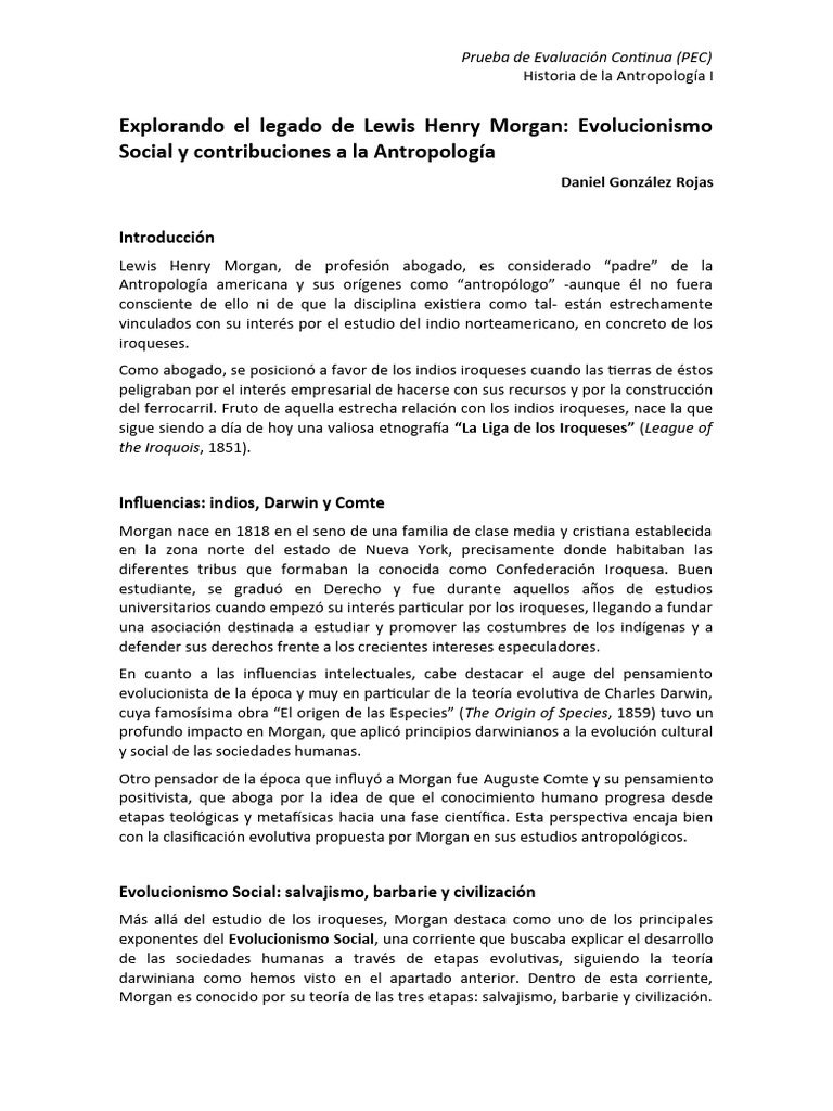 Pec Ha1 | PDF | Antropología | Evolución sociocultural