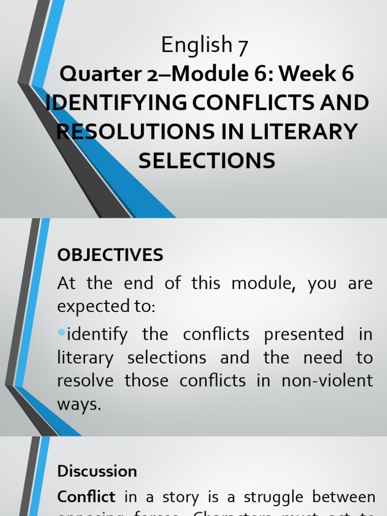 English 7 Quarter 2 Module 6 | PDF | Knitting