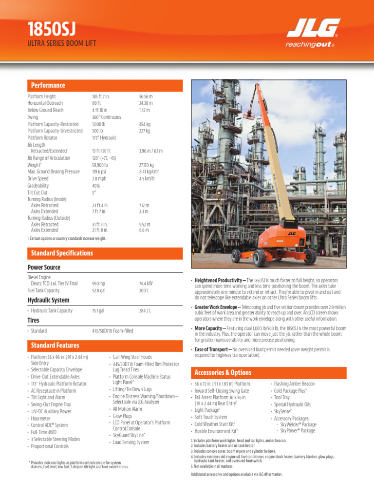 1850SJ Spec Sheet A9220 Compliant | PDF | Axle | Automotive Industry