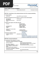 Ardrox 9PR5 Safety Data Sheet | PDF | Dangerous Goods | Toxicity