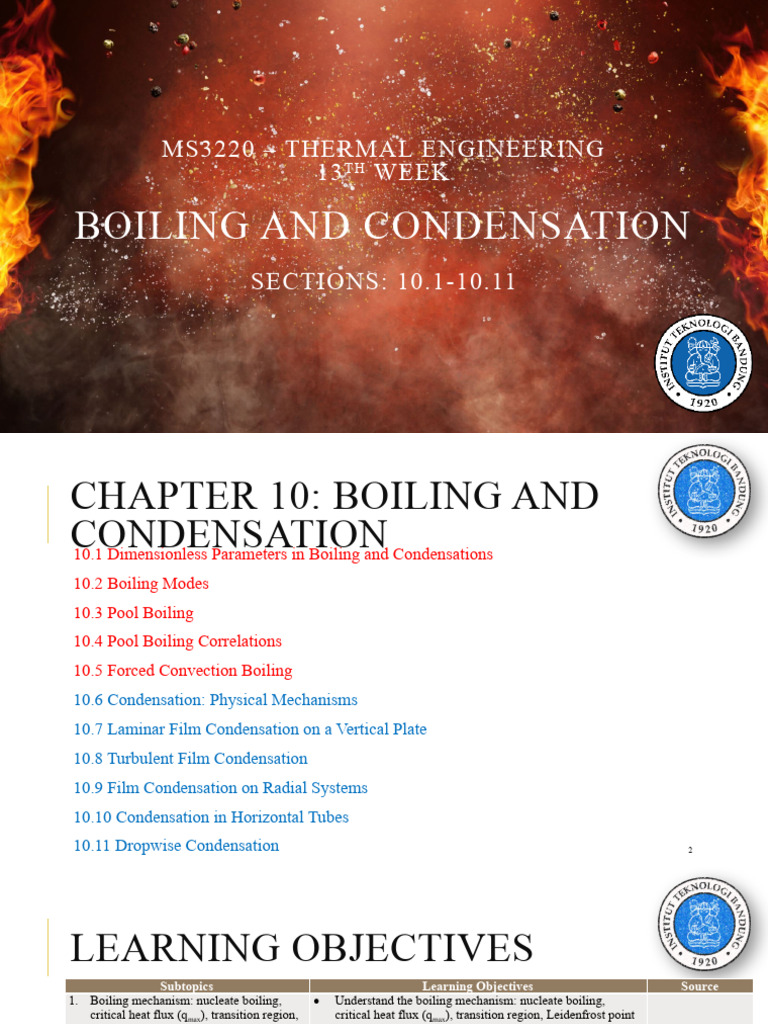 Boiling & Condensation Guide | PDF | Heat Transfer | Boiling