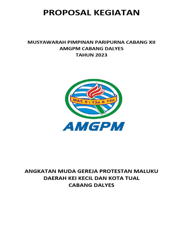 Proposal MPPC Donatur | PDF