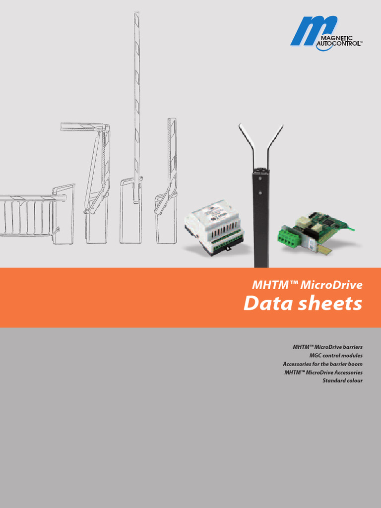 Magnetic Datasheets Barrierrs Microdrive | PDF | Electric Motor ...