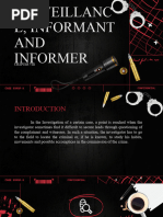 Understanding Undercover Operations | PDF | Undercover Operation | Police