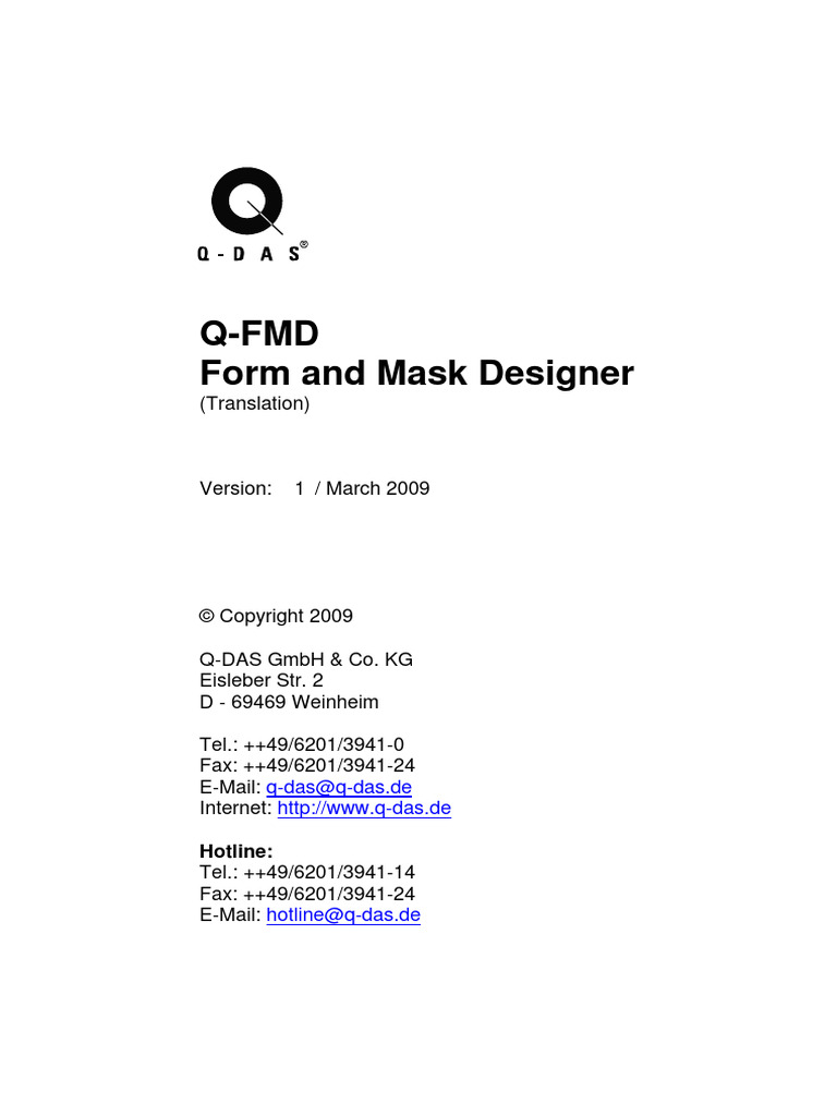 Q-FMD ENG X | PDF