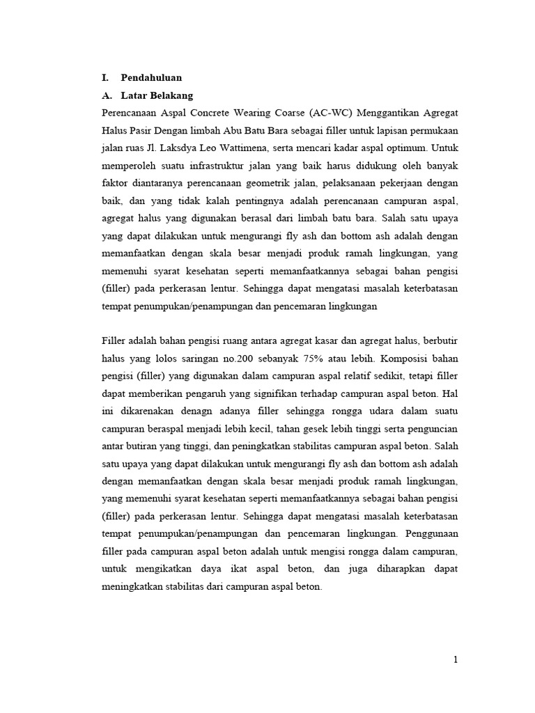 Proposal Batu Bara | PDF