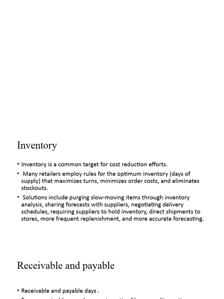 Retail Management 2 | PDF | Inventory | Retail