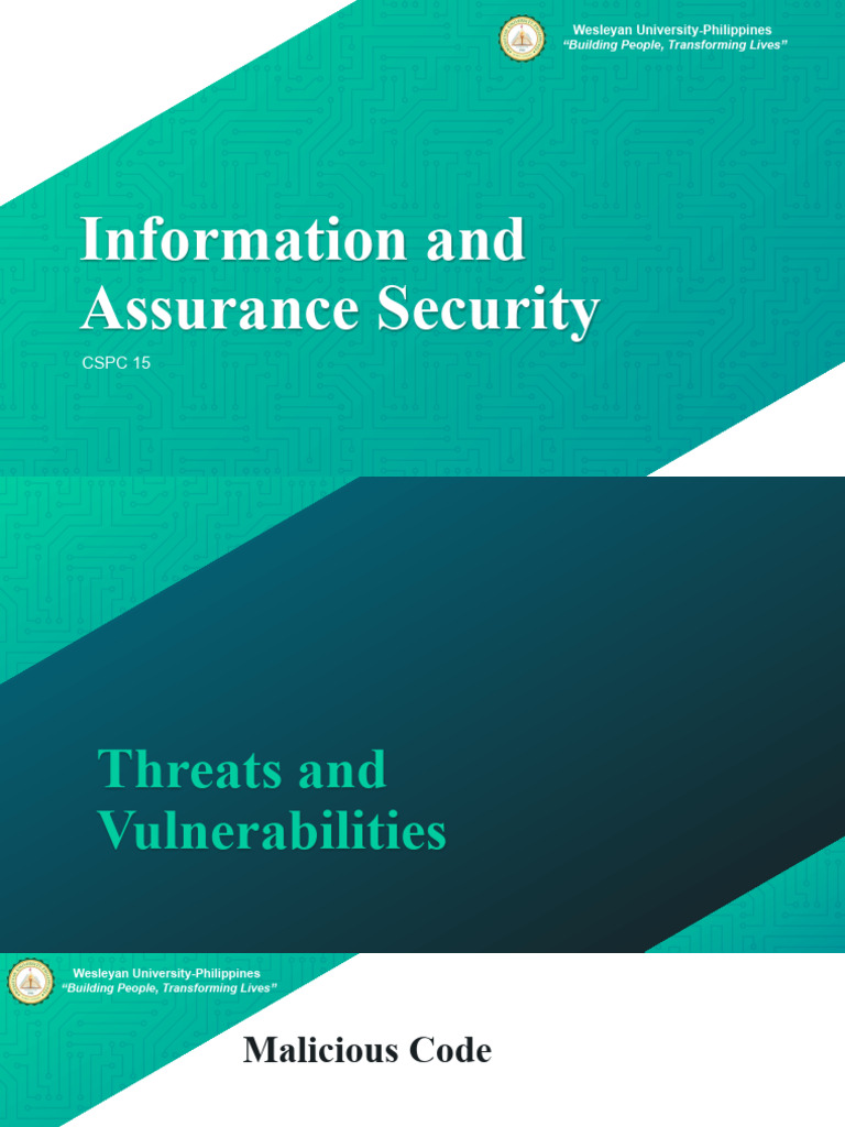 Malicious Code | PDF | Malware | Computer Virus