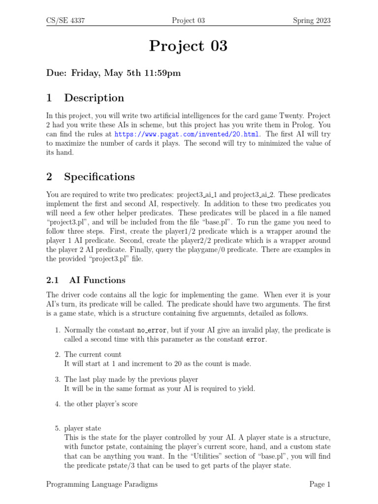 Project3-9340 | PDF | Artificial Intelligence | Intelligence (AI) & Semantics