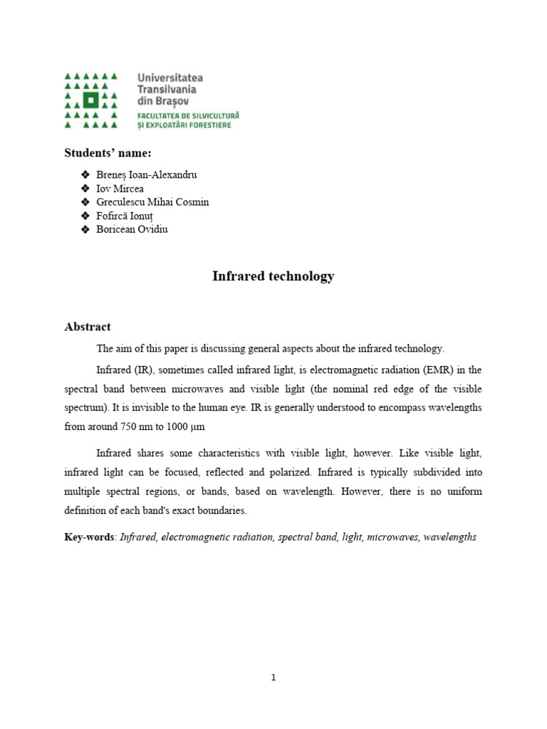 Infrared | PDF | Infrared | Thermography