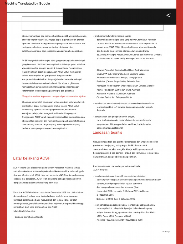 Australian Core Skills Framework (ACSF) PTOIR (1) - Halaman-11-15 | PDF