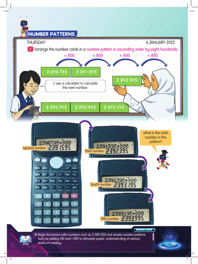 Latihan Matematik DLP Number Pattern | PDF | Elementary Mathematics ...