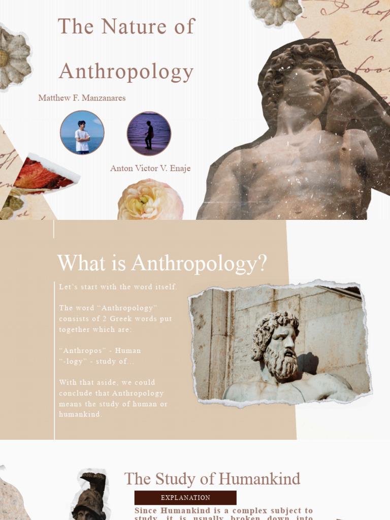 Understanding the Nature of Anthropology | PDF | Anthropology | Linguistics