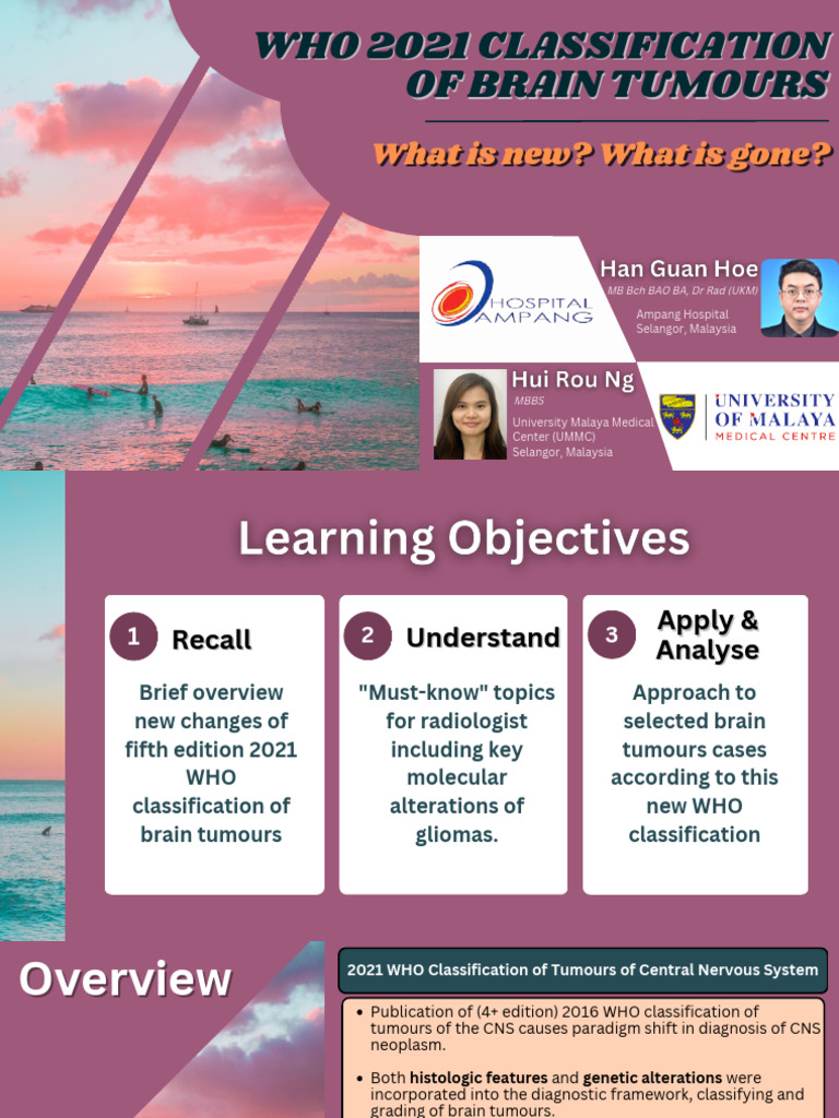 WHO 2021 Brain Tumour Classification | PDF | Glioma | Brain Tumor