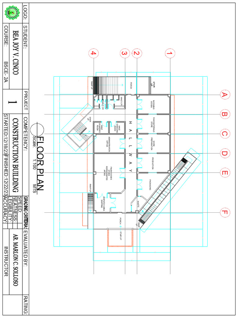 Floor Plan A3 Size | PDF