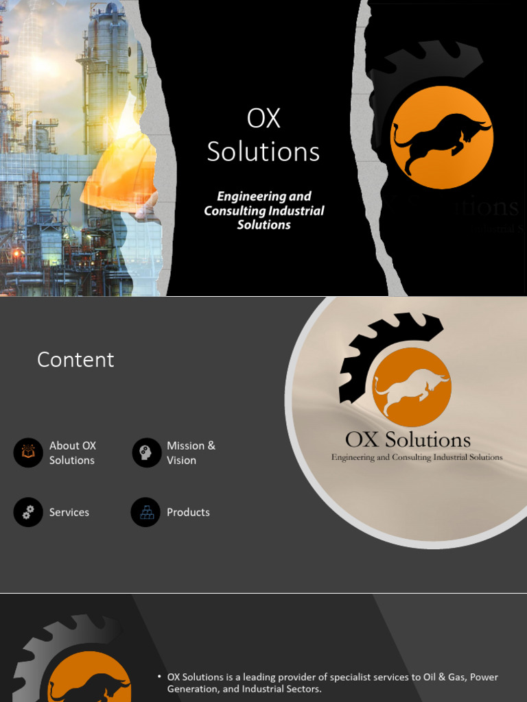 OX- Solutions Profile 2023 | PDF | Gas Turbine | Calibration