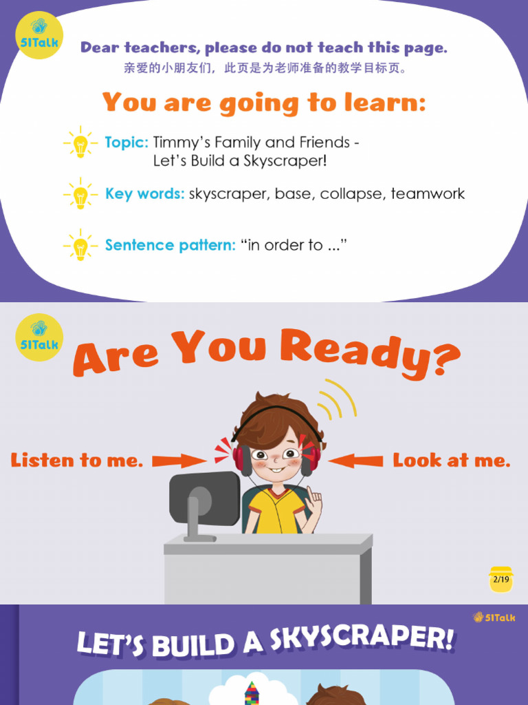 Lesson 3 Let - S Build A Skyscraper | PDF