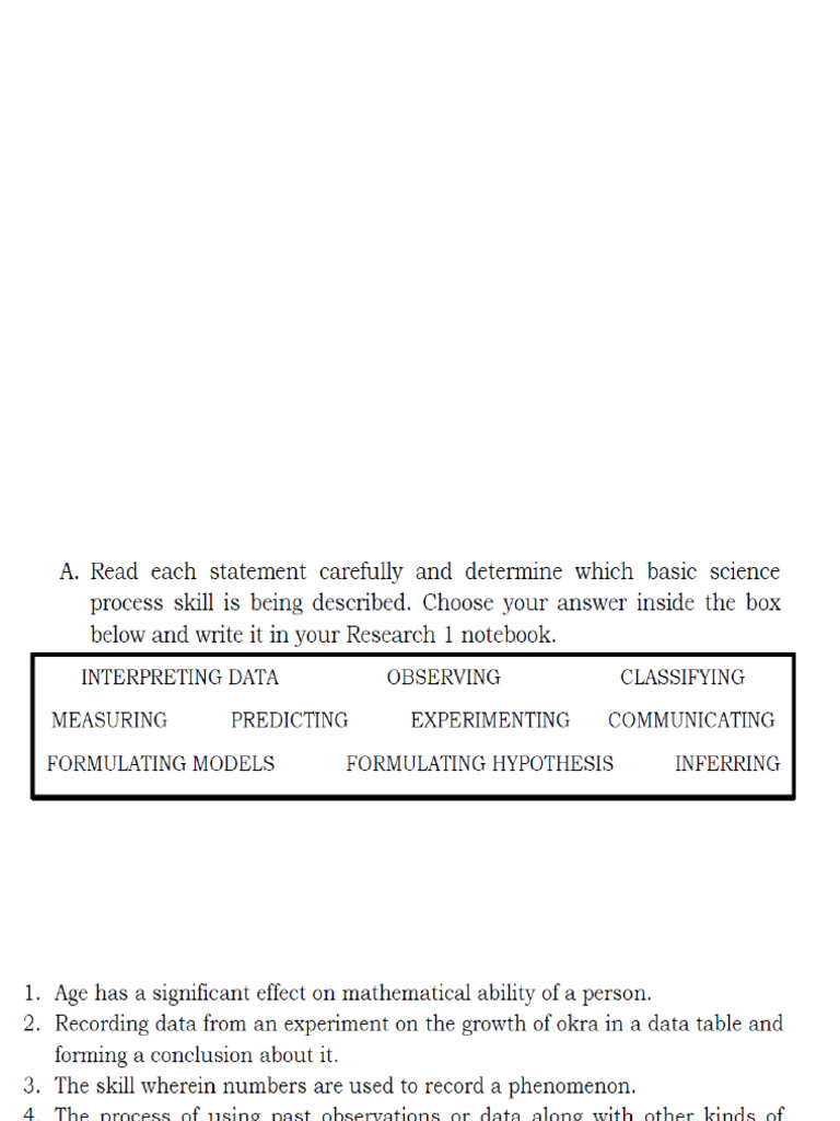 Basic Science Process Skills Pdf 3936