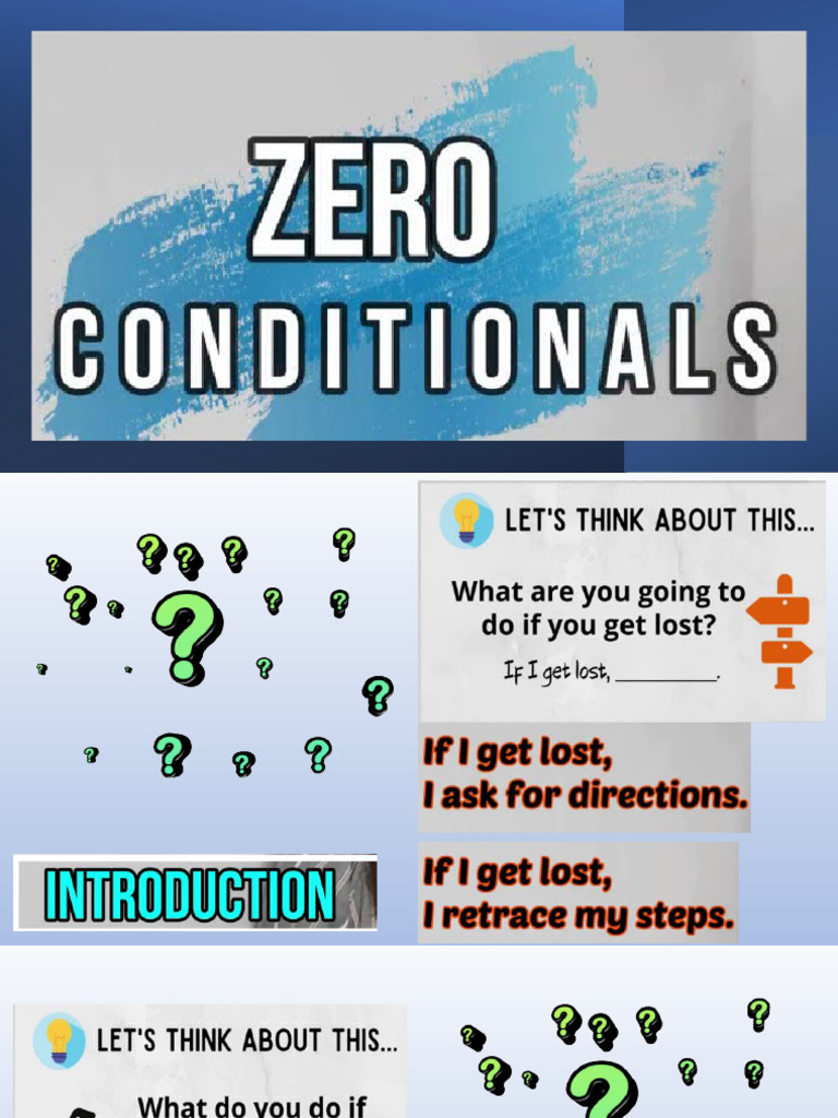 Part 2 Zer0 Conditionals | PDF