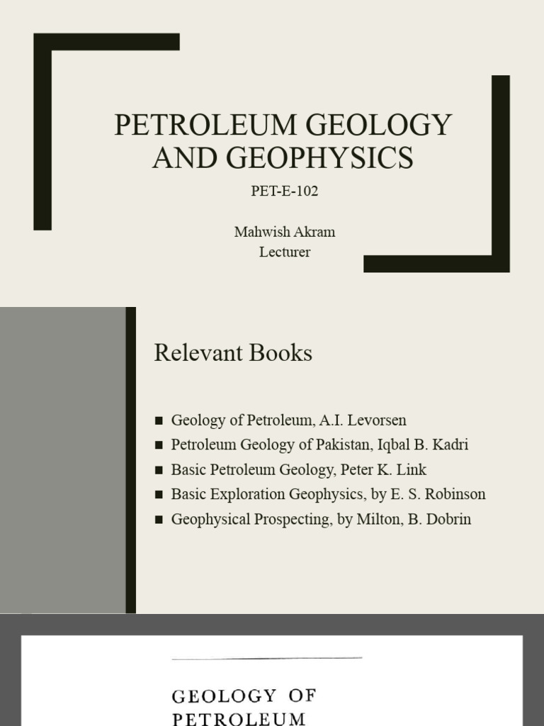 Lecture 1 History of Petroleum | PDF | Petroleum | Petroleum Geology