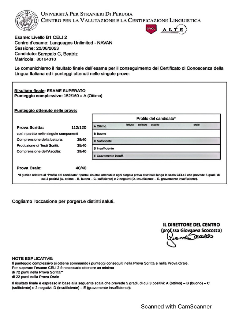 A1 CELI Italiano | PDF