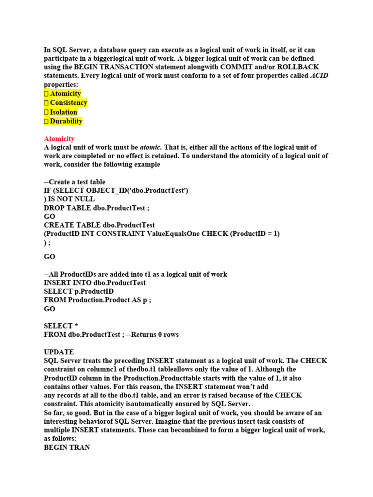 ACID Loks IsolationLevels | PDF | Database Transaction | Database Index