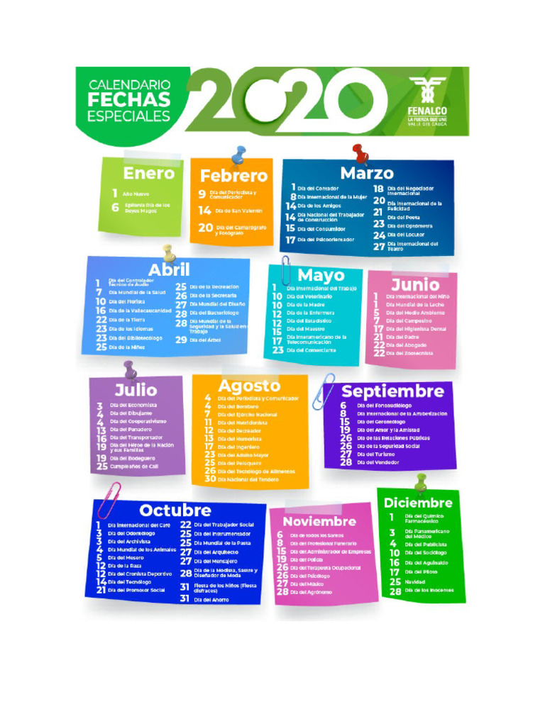Calendario y Fechas | PDF