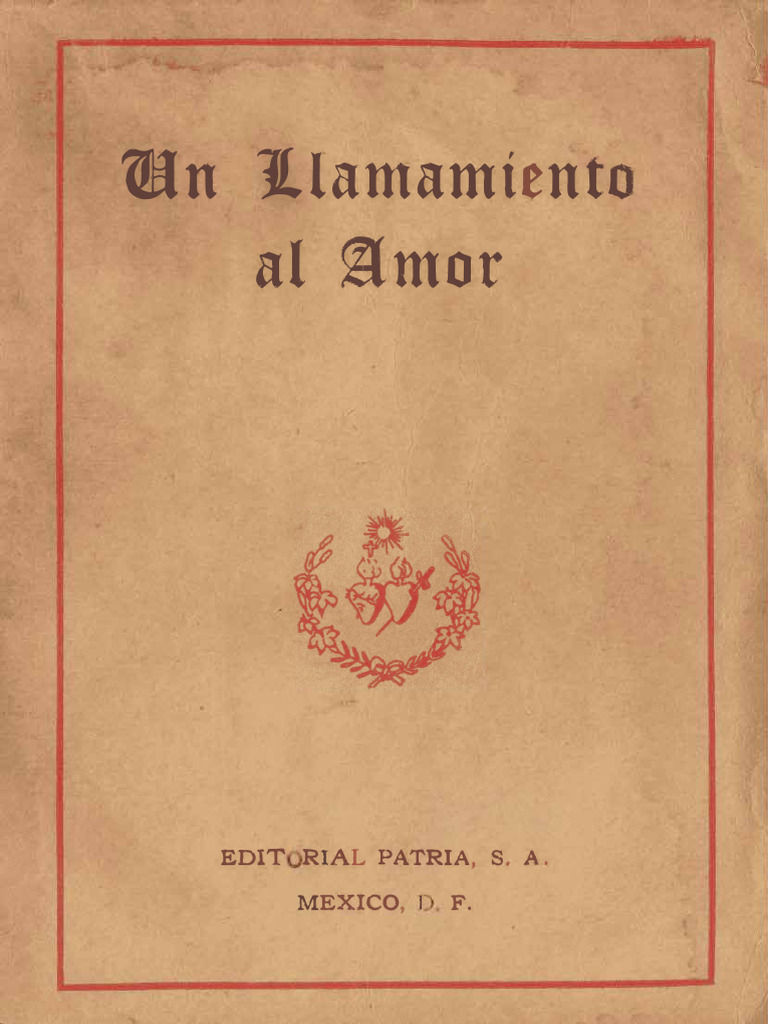 Un Llamamiento al Amor de Sor Josefa Menéndez | PDF | Amor | Pecado