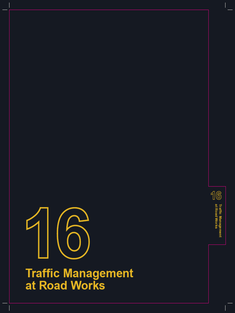 Traffic Management Plan Pdf Road Traffic