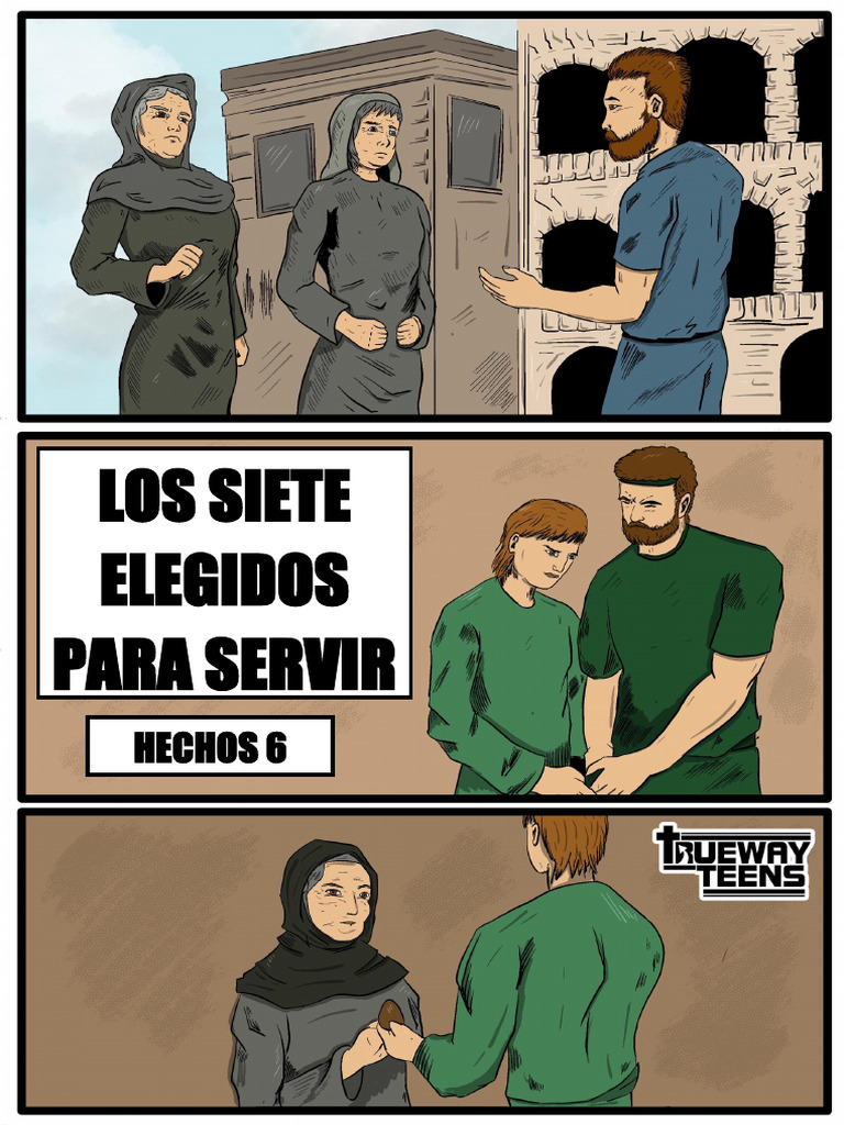 Los Siete Elegidos para Servir: Hechos 6 | PDF | Apóstol | espíritu Santo