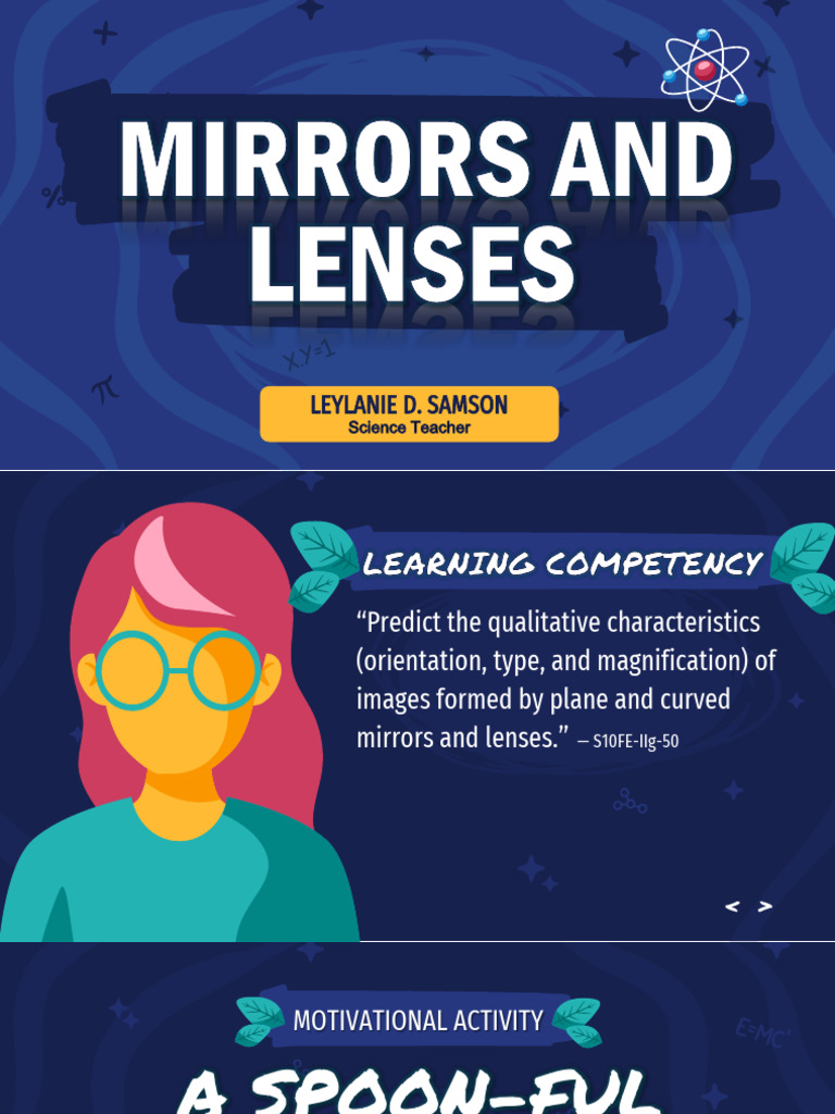 Mirrors and Lenses | PDF | Mirror | Reflection (Physics)