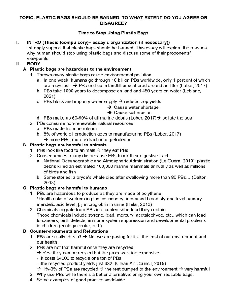 Outline Plastic Bags | PDF | Plastic | Recycling