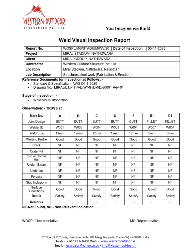 Weld Visual | Download Free PDF | Welding | Construction
