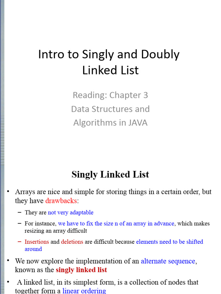 L14. Singly and Doubly Linked List | PDF | Parameter (Computer Programming) | Computer Programming