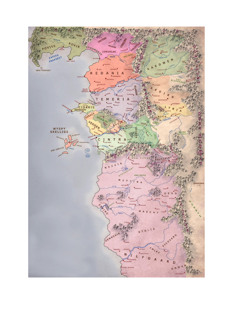 Witcher Map | PDF