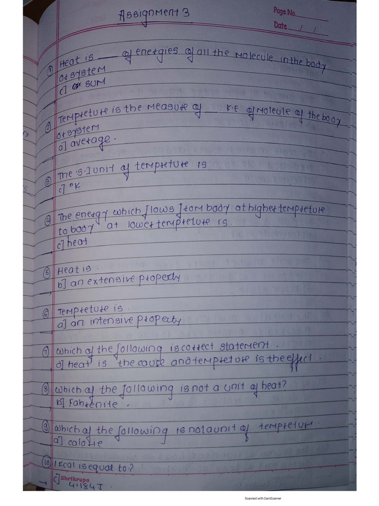 Assignment 3 Physics | PDF