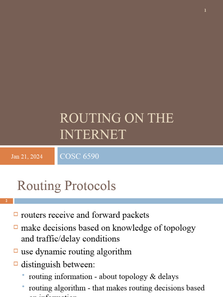 Exterior Routing Protocol - Path Vector Protocol | PDF | Routing | Computer Science